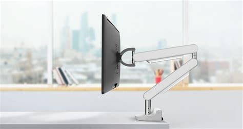 Dynamic Single Monitor Arm In Black