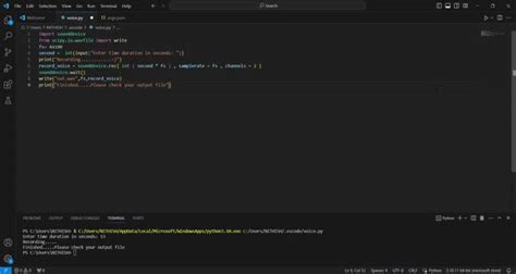 Finished Phase 2 Of Python Voice Recorder App Swarna Preetha R Posted On The Topic Linkedin