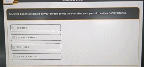 From The Options Displayed On Your Screen StudyX