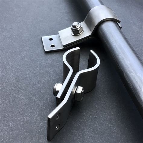 Water Pipe Hose Clamps Heavy Duty Wall Mount Blue Water Pipe Brackets