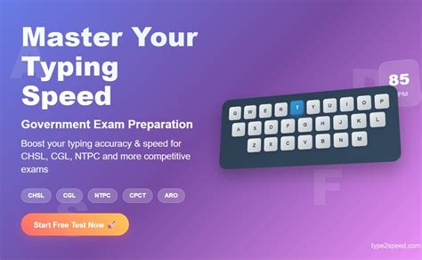 Instructions Cpct Typing Test