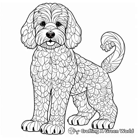 Cockapoo Coloring Pages Free And Printable