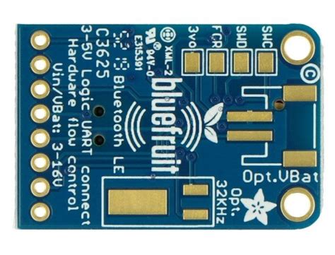 Adafruit Bluefruit LE UART Friend Bluetooth Low Botland Robotic Shop