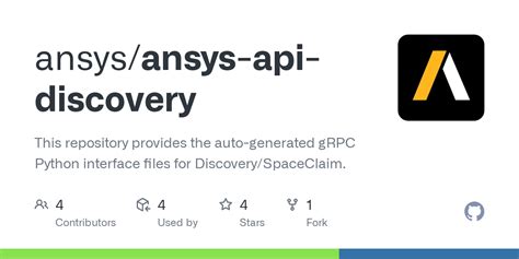 github ansys ansys api discovery this repository provides the auto