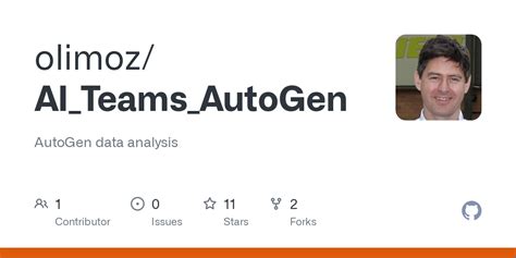github olimoz ai teams autogen autogen data analysis
