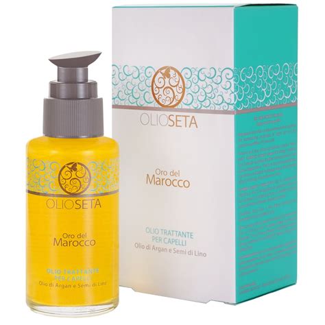Barex Olioseta oro del Marocco Olio Trattanti Per Capelli - Лечебное ...