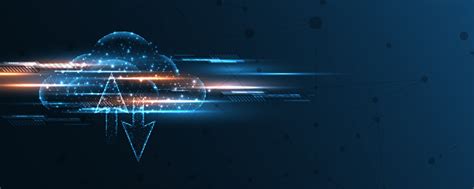 클라우드 컴퓨팅 스토리지 기술 배경 디지털 데이터 서비스 혁신 개념 0명에 대한 스톡 벡터 아트 및 기타 이미지 0명 3차원 형태 개념 Istock