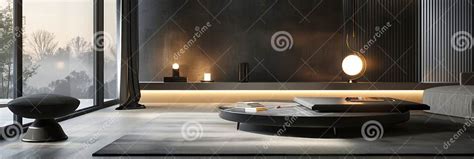 A Geometric Desk Lamp With A Circular Base And An Angular Lampshade A Geometric Desk Lamp With A Circular Base And An Angular Lampshade