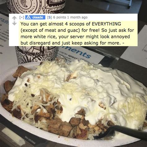 22 Chipotle Hacks That Will Make You Do A Happy Dance Chipotle Hacks