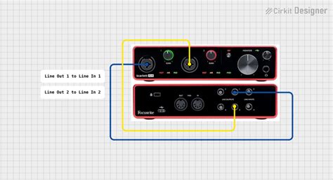 Scarlett 4i4 Audio Loopback Interface How To Guide And Editable Circuit Cirkit Designer