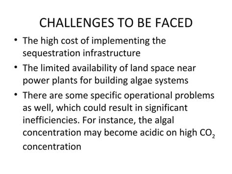 Algae Based Co2 Capture Ppt Chemistry Science