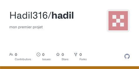 Github Hadil316hadil Mon Premier Projet