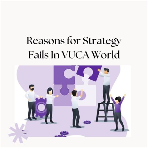 Why Strategy Fails How To Survive In A Vuca World Learn Transformation
