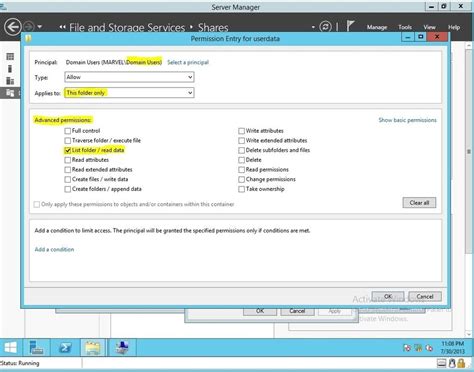 Configure Access Based Enumeration Server2012 Windows Spiceworks Community