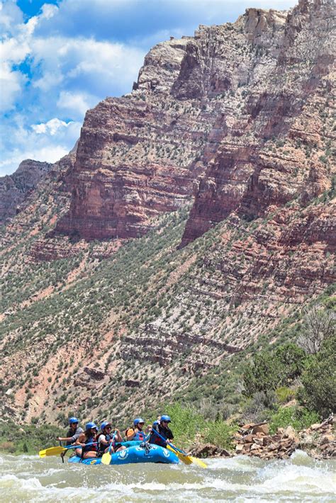 Green River Rafting Daily Adrift Dinosaur Utah Colorado Rafting