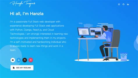 Developer Portfolio A Template