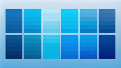 Gradient Color Set With Rectangle Color Palate Color Codes Rgb Hex Html