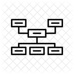 Flow Diagram Icon Download In Line Style