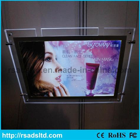 Factory Price LED Crystal Light Box LED Display Sign And Indoor LED Display