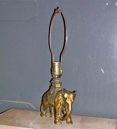 Antique Elephant Lamp At 1stdibs