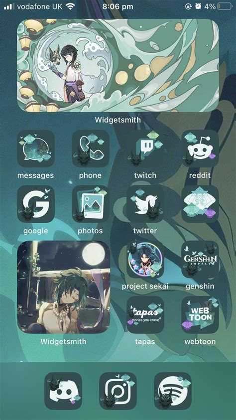 My Xiao Themed Home Screen
