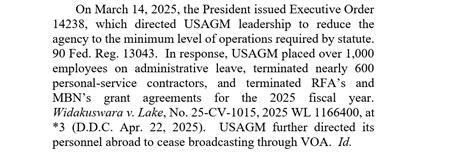 Dc Circuit Rules For Trump In Voa Case Literotica Discussion Board