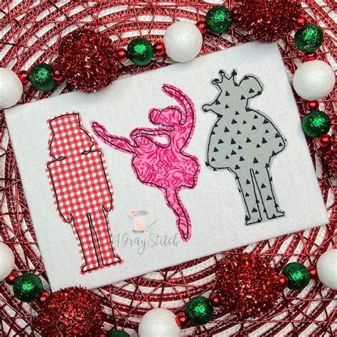 Embroidery Design Nutcracker Etsy