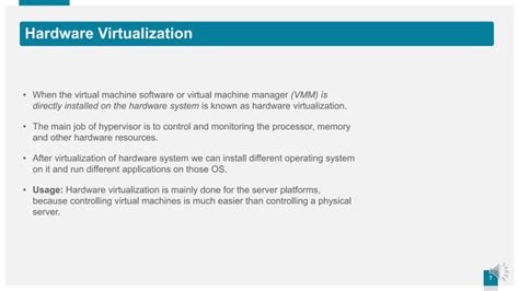 Virtualization And Its Importance And Implementation Levels Pptx