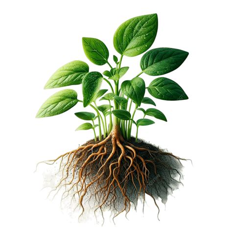 Illustration Of Soybean Plant That Can Be Seen Its Root Stem Plant Science Root System Plant