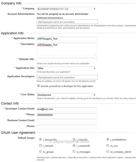 C Programming Tutorial8920128728 Linkedin Api Integration In Aspnet