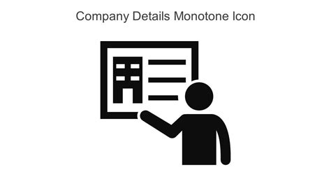 Company Details Monotone Icon In Powerpoint Pptx Png And Editable Eps Format PPT Presentation