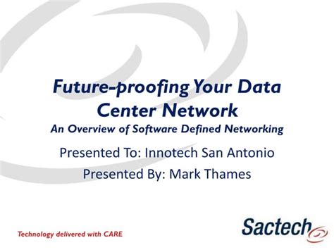 Future Proofing Your Data Center Network Pptx Computer Networking
