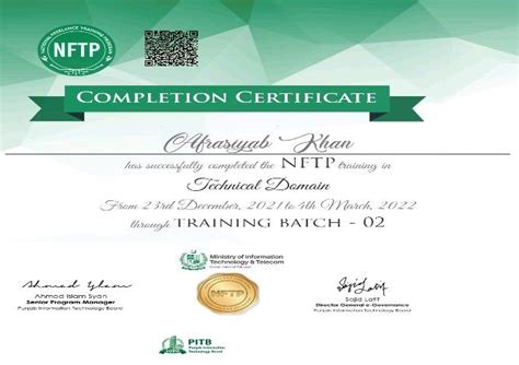 Certificate Nftp Wordpress Freelancing Freelancing Training Completioncertificate Cloud