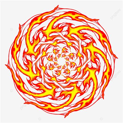 Fire Ball Vector Art Png Fire Ball Illustration Vector Fire Ball Fire Fire Vector Png Image