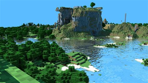 Minecraft Landscape Wallpapers Top Free Minecraft Landscape Backgrounds Wallpaperaccess