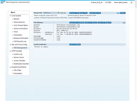 Enable TLS On HANA Web Dispatcher With OpenSSL Cer SAP Community