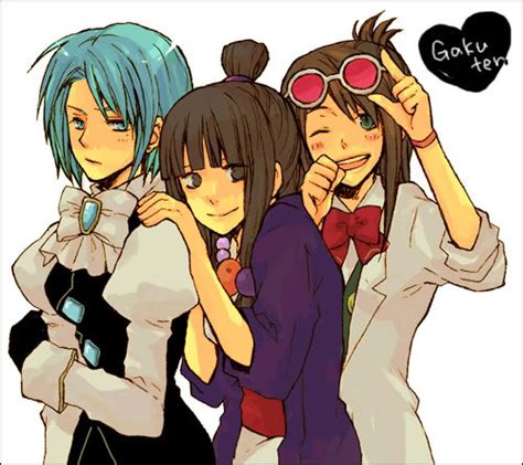 Maya Fey Franziska Von Karma And Ema Skye Ace Attorney And More Danbooru