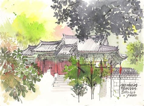 어반스케치 작가 윤코 Urbansketcherss Instagram Post “어반스케처스고양 월요일 드로잉 모임을 5월16일 행주산성에서 하였습니다 많은 분들이