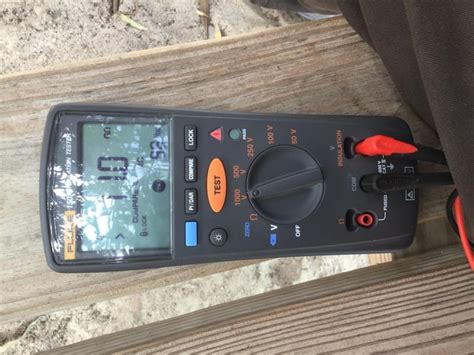 Fluke 1507 Not Outputting 1000v Rfluke