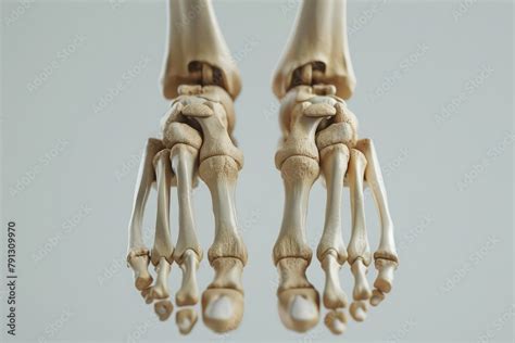 Human Skeleton System Tibia And Fibula Bone Joints Anatomy Stock Photo Adobe Stock