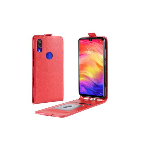 Xiaomi Redmi Note Tui Simili Cuir Avec Rabat Verticale