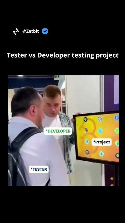 Tester Vs Developer Testing Project Programming Coding Youtube