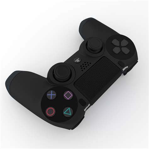 Ps4 Controller Pad 3d Model