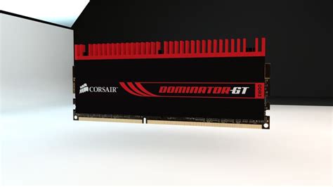 Corsair Dominator Gt 6gb Ddr3 1866 3d Model 5 C4d Free3d