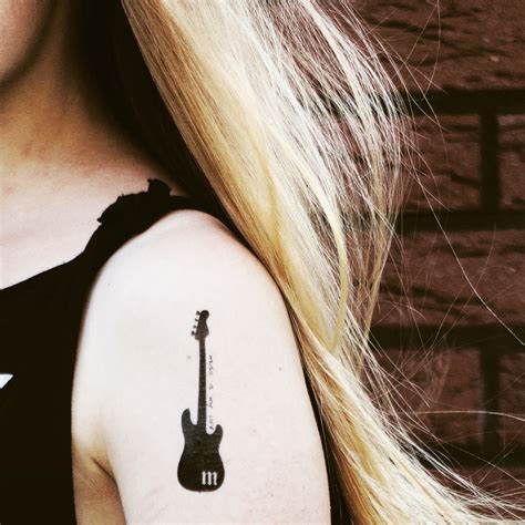 Bass Guitar Tattoo