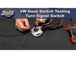 VW Dash Switch Testing Turn Signal Switch JBugs Com