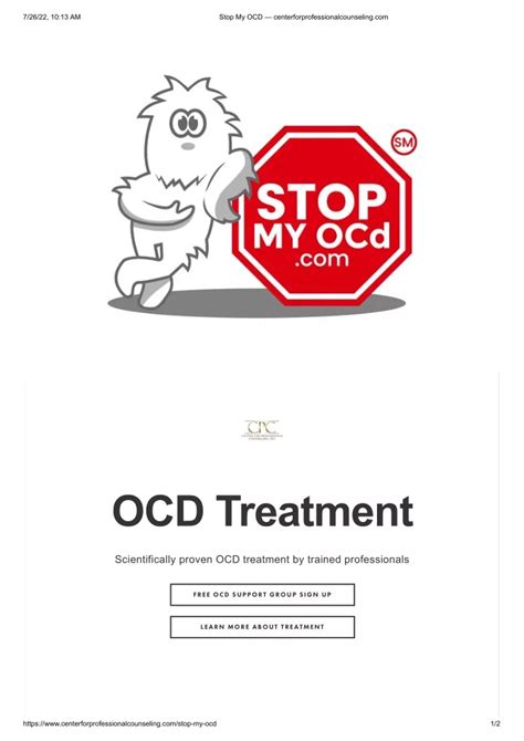 Ppt Ocd Treatment Powerpoint Presentation Free Download Id 11493075