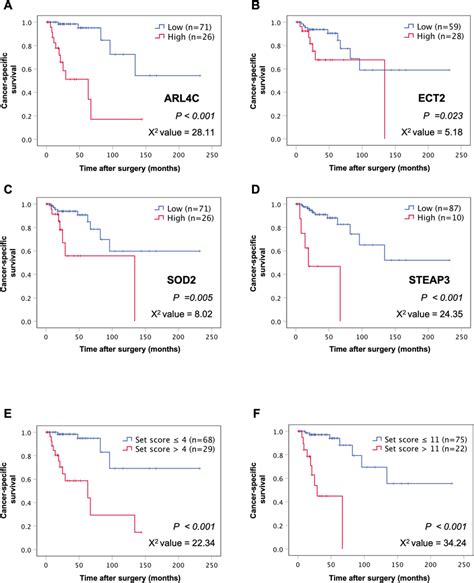 Cancer Specific Survival Css Rates Of The Groups Categorized By