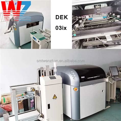 Smt Pcb Printer Dek 01 02i 03ix Series Horizon 03ix Automatic Screen