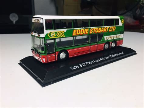 Very Rare Atlas Eddie Stobart Ltd 1 76 Volvo B12t Van Hool Astrobel Deborah Jane Bus Model